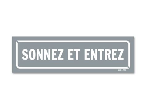 Ring And Enter Sign Grey Background Contact Sbe Direct