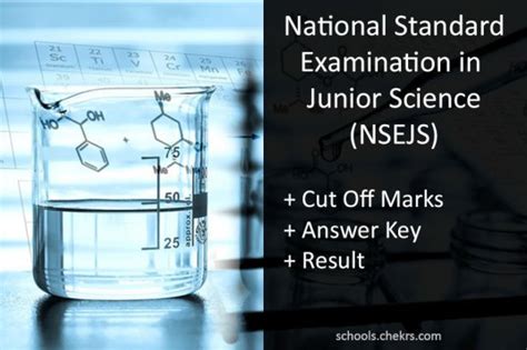 Nsejs Result 2024 Science Olympiad Cut Off Marks Answer Key Score Card