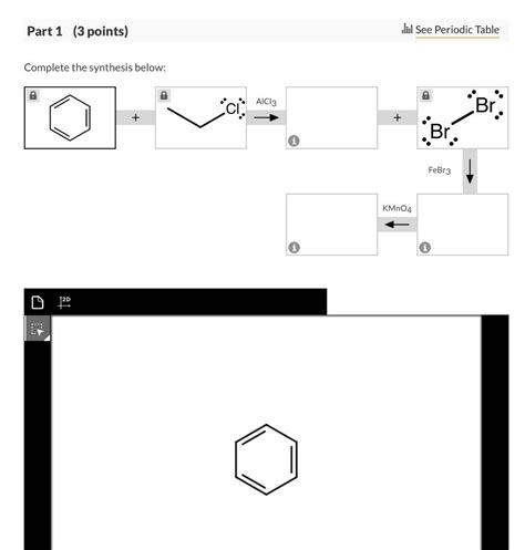 solved part 1 3 points a see periodic table complete the