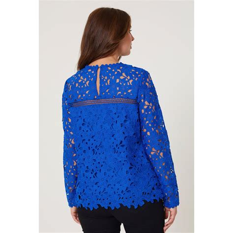 Be You Long Sleeve Lace Top Blouses Long Sleeve Frasers