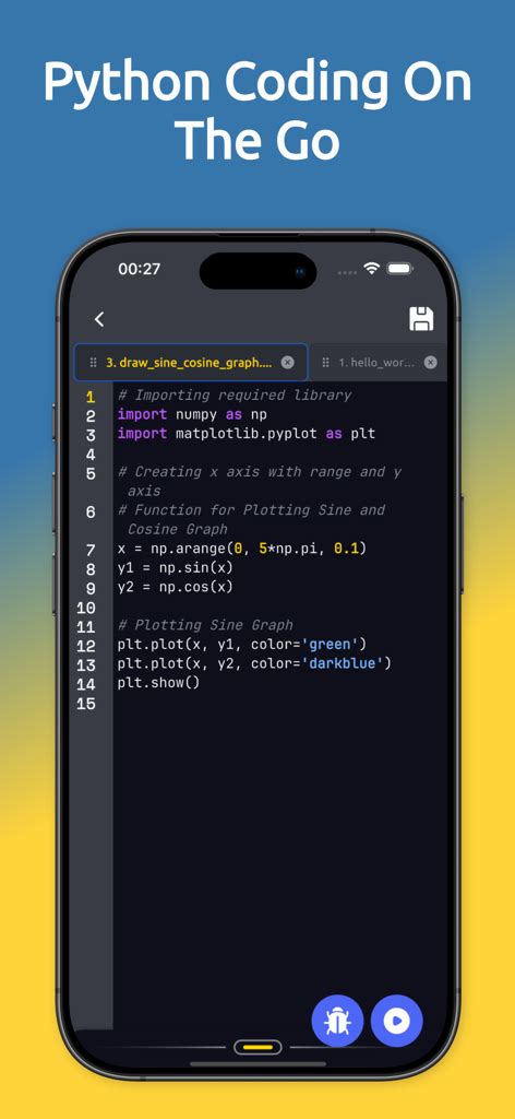 Python Coding Editor 3 Ide App Developer Tools App Mwm