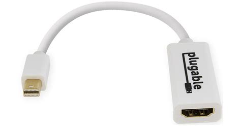 Plugable Mini DisplayPort To HDMI Passive Adapter MDPM HDMIF B H