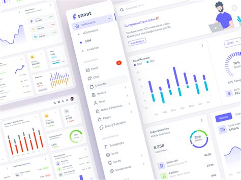 analytics dashboard by themeselection on dribbble
