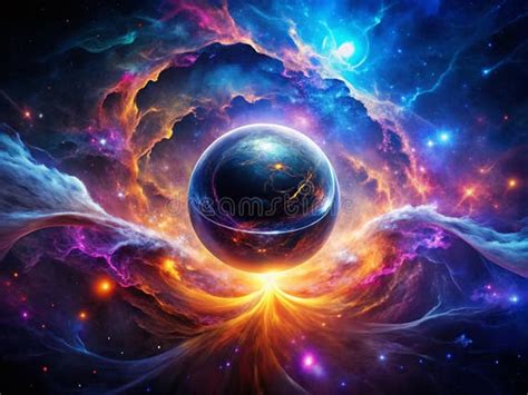 Unveiling The Dark Sphere Conceptual Photography Captures Energy