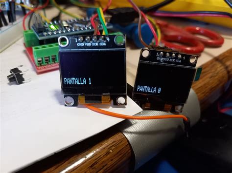 Problema Arduino Nano Con Dos Pantallas Oled Ssd1306 Solucionado Page 2 Software Arduino