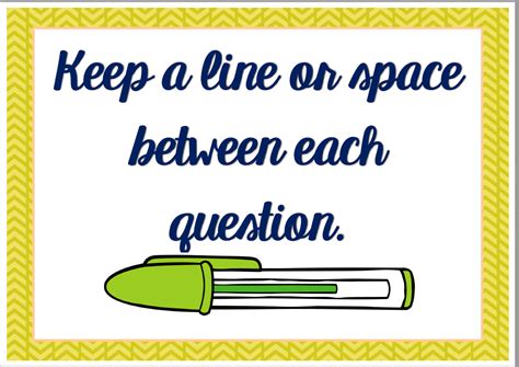 Mash 1st 2nd Class Our Neat Copy Rules