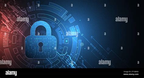 Protection Background Technology Security Encode And Decrypt Stock Vector Image And Art Alamy