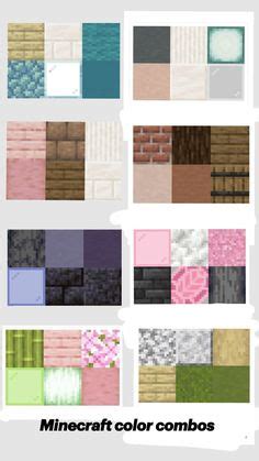 Minecraft Color Palette