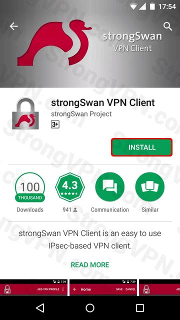 Android 4—7 Ikev2 Setup Tutorial Strongswan Strongvpn