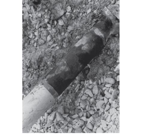 Underground Piping Corrosion Beneath Poorly Applied Tape Wrap