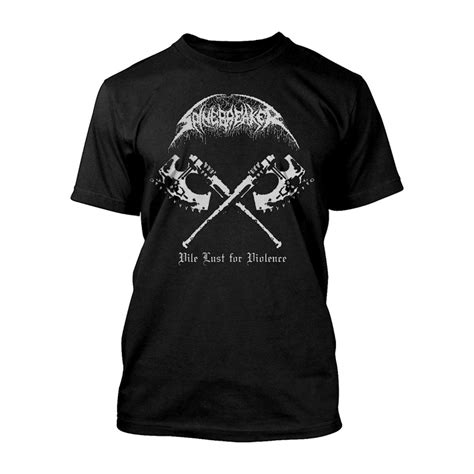 Vile Lust For Violence T Shirt Spinebreaker