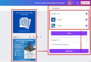 How Do I Combine Canva Pages In One Page WebsiteBuilderInsider Com