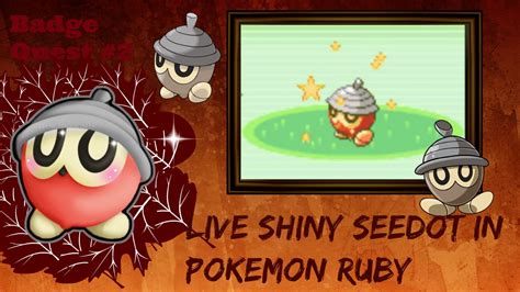 Ruby Bq2 Wshc Live Shiny Seedot On Pokemon Ruby Twitch W