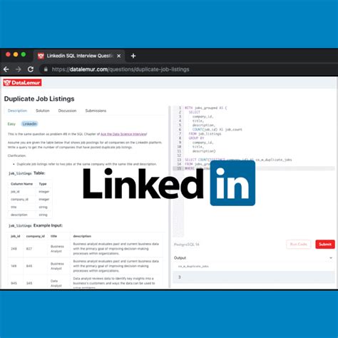 How To Find Duplicate Job Listings On Linkedin Ace The Data Science Interview Posted On The