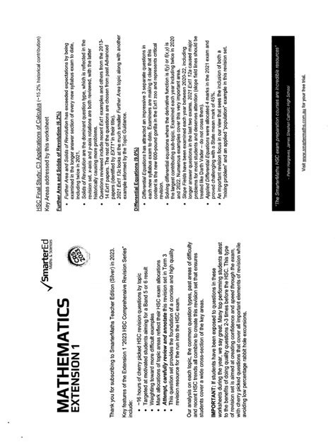 Solid Cal Diff Eq Hsc Qb Pdf