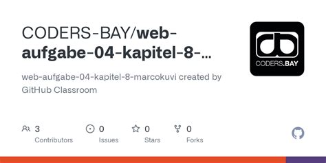 github coders bay web aufgabe 04 kapitel 8 marcokuvi web aufgabe 04 kapitel 8 marcokuvi