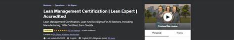 7 Best Lean Courses For Beginners In 2024