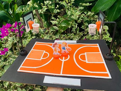 Maqueta De Basquetbol Facil