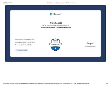 Arjun Kakade On Linkedin Microsoft Microsoftcertification Cloud Cloudcomputing Azure…