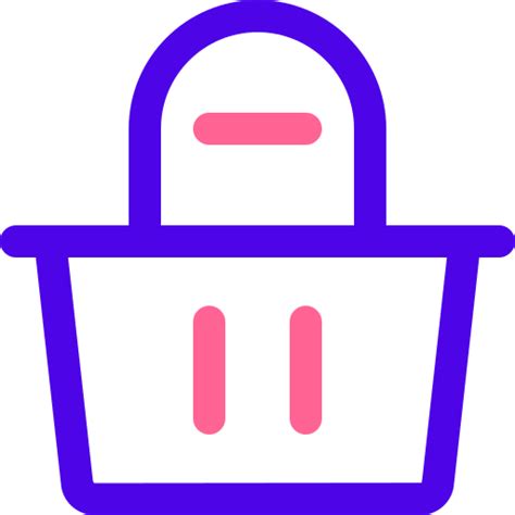 Remove Cart Generic Outline Color Icon