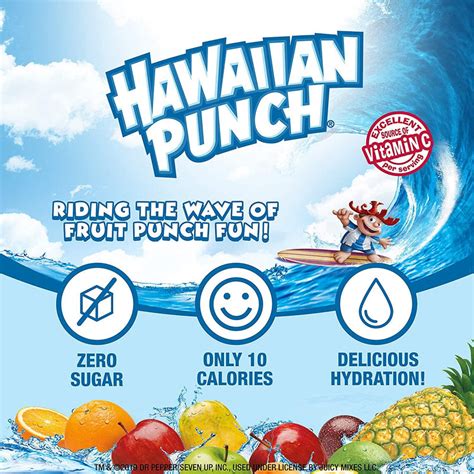 Hawaiian Punch Variety Sticks Lemonade Lemon Berry Squeeze Polar B