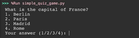 Build A Simple Quiz With Python By Ardit Sulce