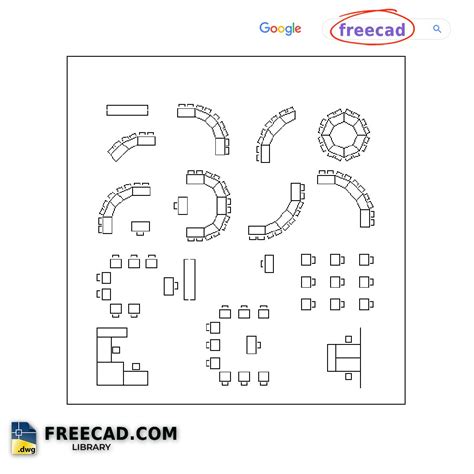 Office Workstation Plan Cad Blocks Autocad Dwg Plan N Furniture Dwg