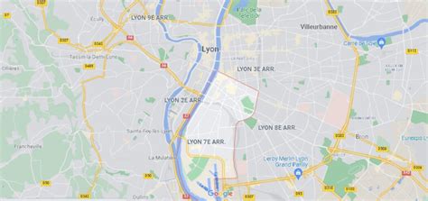 Où Se Situe Le 7e Arrondissement De Lyon Code Postal 69007 Où Se Trouve