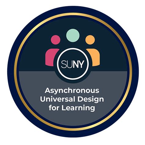 Asynchronous Universal Design For Learning Completion Credly