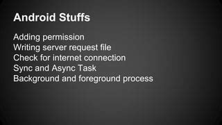 Arduino Android Workshop Presentation PPT