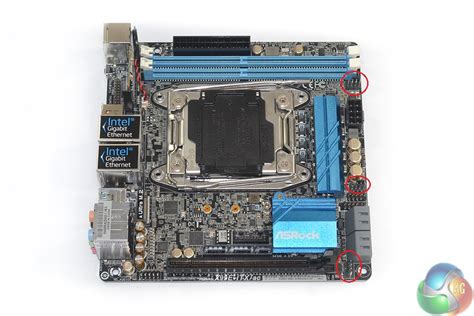 Asrock X E Itx Ac Mini Itx Motherboard Review Kitguru Part