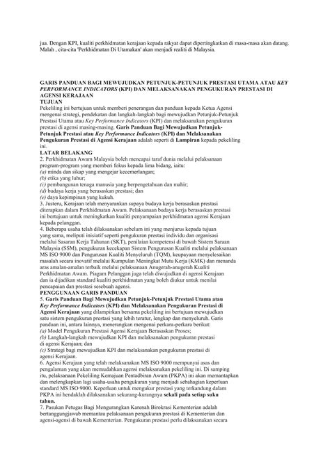 Kpi Key Performance Indicators Docx