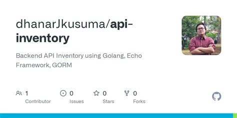 GitHub DhanarJkusuma Api Inventory Backend API Inventory Using Golang Echo Framework GORM