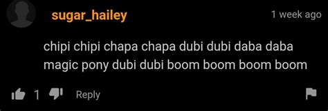 Chipi Chipi Chapa Chapa Rpornhubcomments