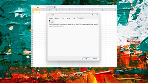 Panduan Menggunakan Tab Protection Pada Jendela Format Cells Excel Encyclopedia