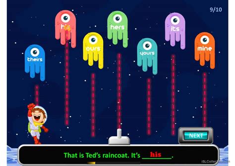 Possessive Pronouns General Reading Español Ele Powerpoints