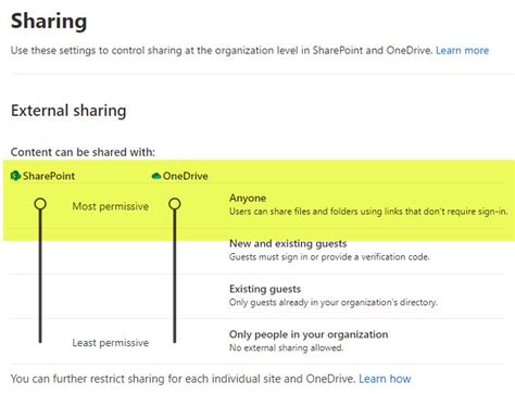 How To Configure Expiration And Permissions Options For Anyone Links In
