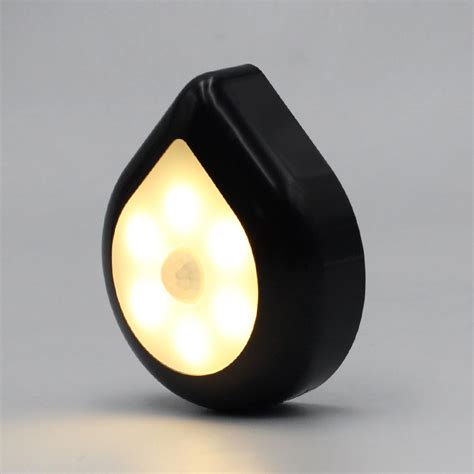 Smart Motion Sensor Cabinet Light 3 AAA Battery 6LED Human Body Motion Sensor Light Motion