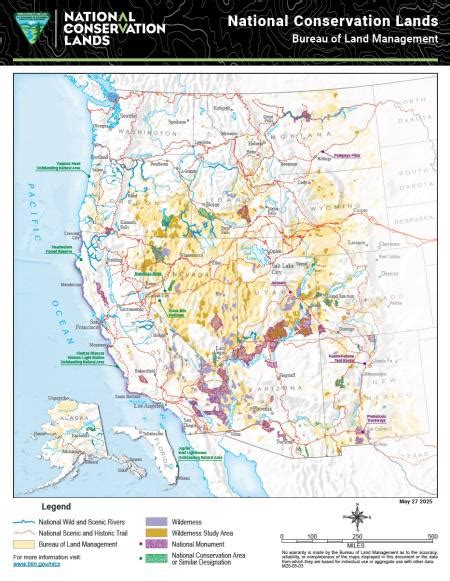 Blm National Conservation Lands Map Bureau Of Land Management