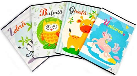 Caiet Capsat A5 24 File Tip 2 Coperta Policromie Diverse Modele