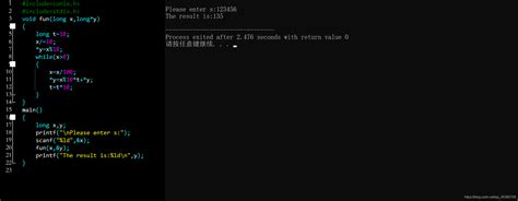 C语言编程＞第十九周 ⑥ 下列给定程序中函数fun的功能是：从低位开始取出长整型变量x中偶数位上的数，依次构成一个新数放在y中。【程序设计
