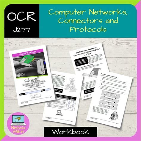 Computer Networks Connections And Protocols OCR GCSE Computer Science Workbook NicholaWilkin