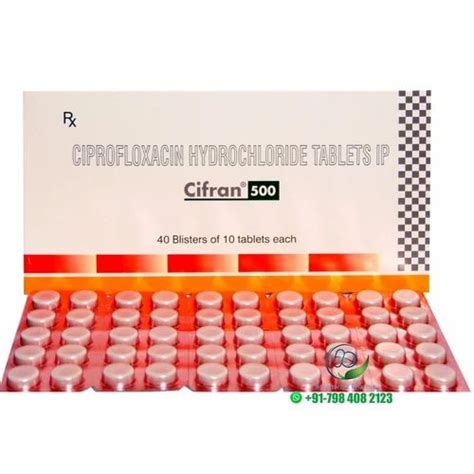 Ciplox 500mg Tablet At ₹ 45strip In Surat Id 26521452462