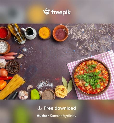 Free Download Top View Of Tasty Cooked Vegetables With Sauce On Dark Background