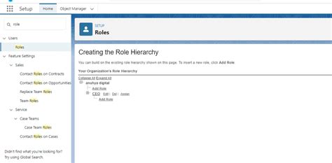 introduction to role hierarchy in salesforce learn salesforce with anuhya digital