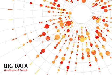 Big Data Concept Visualization Data Complexity Representation Abstract Radial Plot Advanced