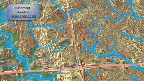 Cityfloodmapcom City Of Toronto Overland Flow Map 100 Year Storm