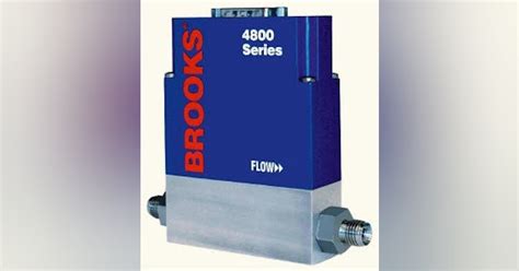 Flow Brooks Instrument 4800 Series Mass Flow Controllersmeters