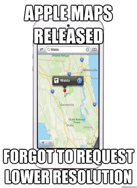 Ios Maps Meme