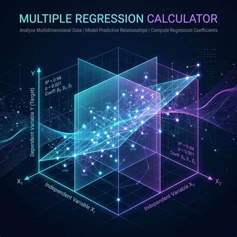 Multiple Regression Calculator Regression Equation Calculator